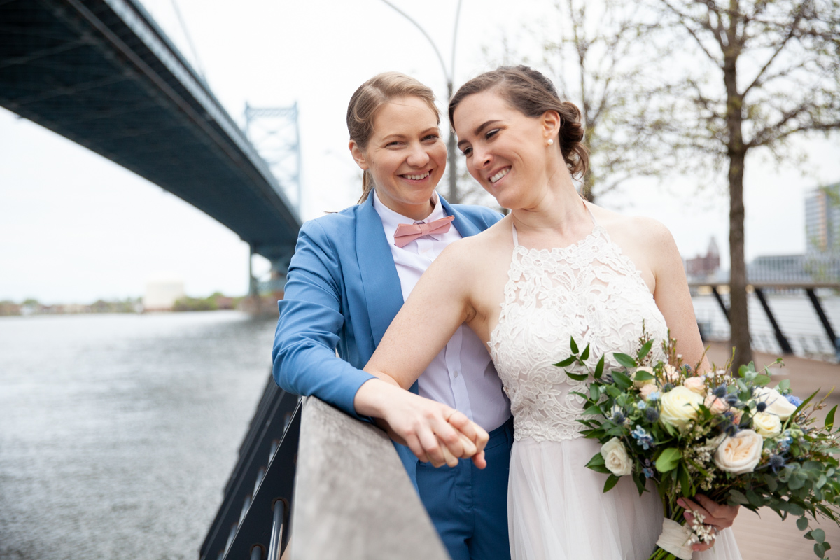 Faith + Rachel / Philadelphia Old City Elopement » Carina Gia Studio
